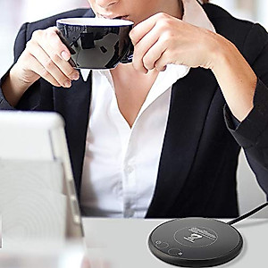 Smart Coffee Mug Warmer, Electric Beverage Warmer,with Two Temperature Control for Office or Home Use with Electric Cup Beverage Plate for Cocoa/Tea/Water/Milk/Candle Warmer Plate