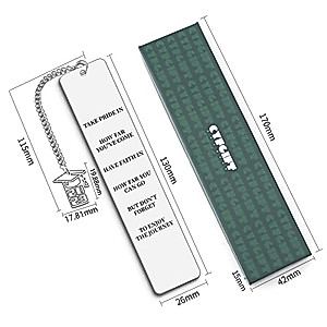 2023 Graduation Bookmark Gift for Him Her Middle High School Graduation Gifts for Students Daughter Son Boys Girls College Master Grads Farewell Inspirational Bookmark Gifts for Nurse Friend Women Men