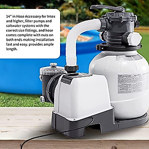 ChangTa Pool Filter Pump Hose11388 for Intex 26675EG QX2100 Krystal Clear 14 Inch Sand Filter Pump & Saltwater System Interconnecting Hose