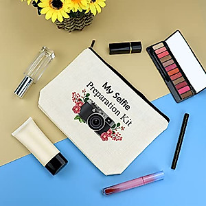 Photography Lover Gifts Makeup Bag Photography Gifts Camera Cosmetic Bag Graduation Christmas Birthday Gifts for Friend Sister Photographer Photography Lover Inspirational Gifts Travel Makeup Bag