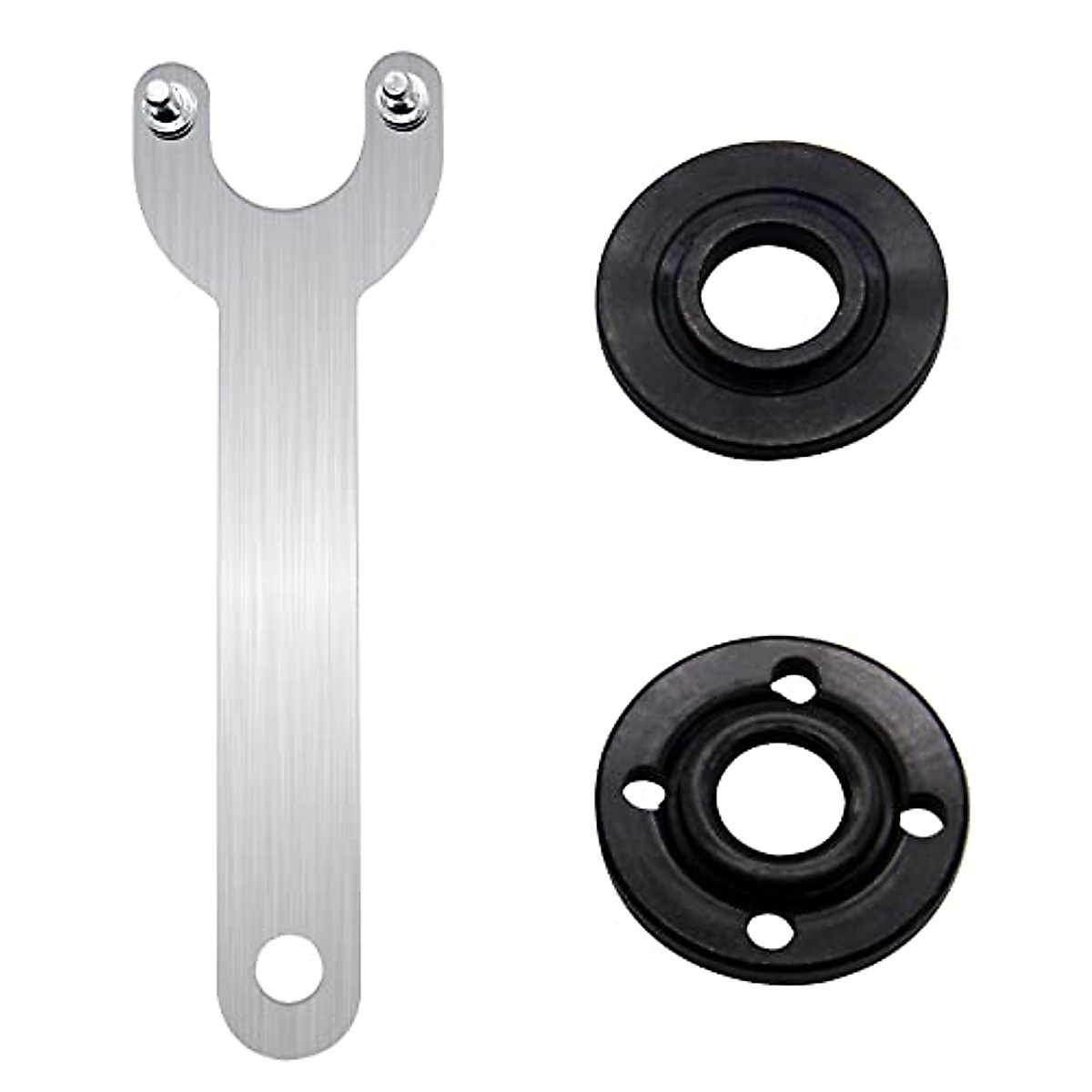 Angle Grinder Wrench Spanner Metal Lock Nut Fits Dewalt Milwaukee Makita 193465-4 Bosch Black & Decker Ryobi 4.5" 5" 5/8-11