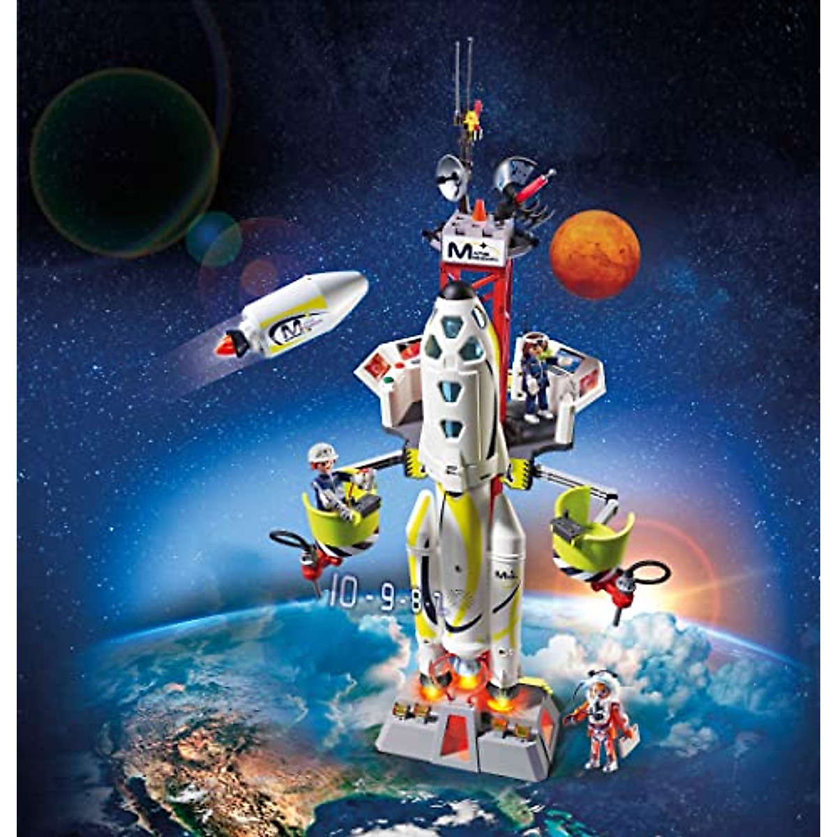 Playmobil Mission Rocket with Launch Site, Multi