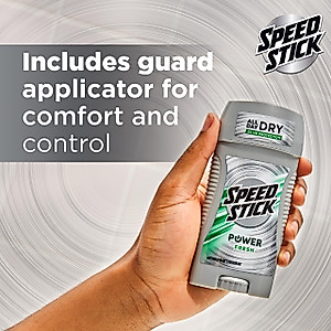 Speed Stick Men's Deodorant, Fresh, 3 Ounce, 4 Pack