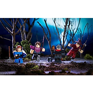 Roblox Celebrity Collection - Vesteria: Dark Forest Four Figure Pack [Includes Exclusive Virtual Item]