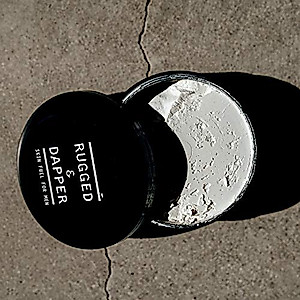 RUGGED & DAPPER Detox Mineral Clay Facial Mask | Natural Acne & Age Defense Treatment for Men- 5.5 Oz