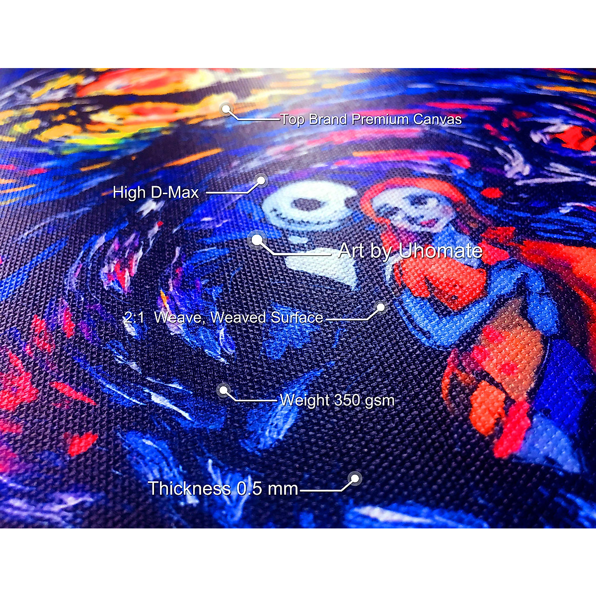 Uhomate 4 pcs Jack Sally Jack and Sally Nightmare Before Christmas Vincent Van Gogh Starry Night Posters Wall Art Wall Decor Bedroom Bathroom Artwork M038 (8X10)