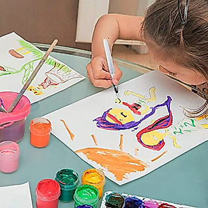 mewmewcat Watercolor Brushes,Watercolor Brushes Refillable Watercolor Brush Pens Set for Painting Markers Artists Calligraphy