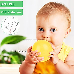 Vanland Ball Pit Balls for Baby and Toddler Phthalate Free BPA Free Crush Proof Plastic - Multicolored Pit Balls in Reusable Play Toys for Kids with Storage Bag