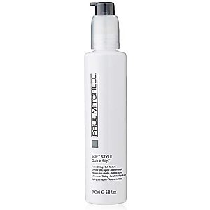 Paul Mitchell Quick Slip Styling Cream, Reduces Drying Time For Faster Styling, Soft, Flexible Hold, For All Hair Types, 6.8 fl. oz.