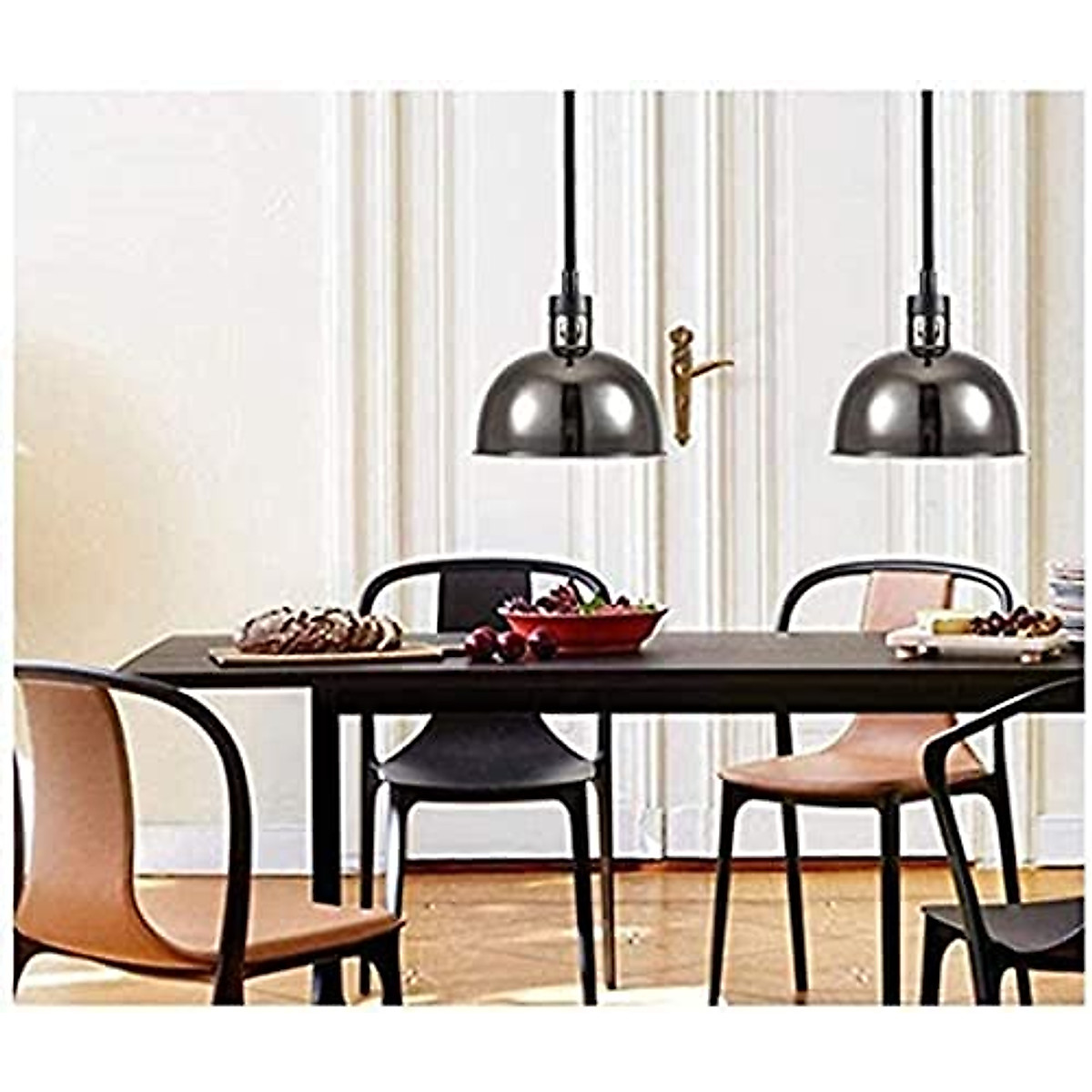 Commercial Heat Lamp Food Warmer Light Cafeterias Restaurants Chandelier2-Pack Heat Lamp Food Warmer Infrared Heating Bulb Food Holding & Warming Equipment Food Heat Lamp