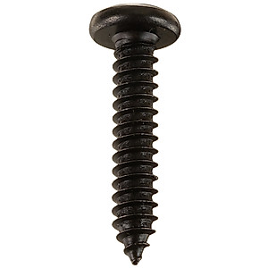 Small Parts 1420ABPPB Steel Sheet Metal Screw, Black Oxide Finish, Pan Head, Phillips Drive, Type AB, 1/4"-14 Thread Size, 1-1/4" Length (Pack of 50)