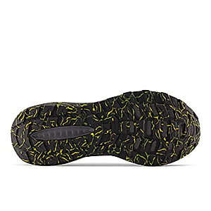 New Balance Men's Dynasoft Nitrel V5 Trail Running Shoe, Rain Cloud/Phantom/Egg Yolk, 10 X-Wide