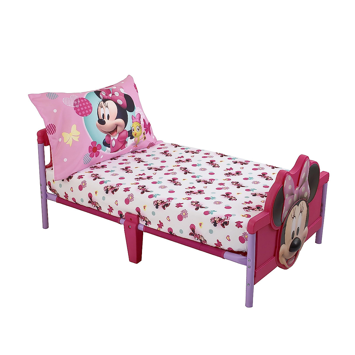 Disney Minnie Mouse 2 Pack Toddler Sheet and Pillowcase Set