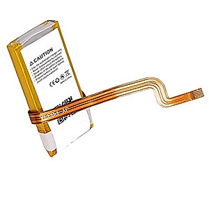 iPod 616-0229, 616-0230, 616-0392, 616-0412, EC008 Battery Replacement Compatible For iPod classic 120GB, iPod Classic 6th GEN 80GB, iPOD classic 80GB, iPod G5 30GB, iPod U2 30GB, iPOD Video 30GB,