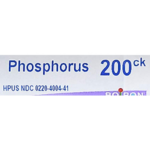 Boiron - Phosphorus 200ck, 1pack, 80 pellets