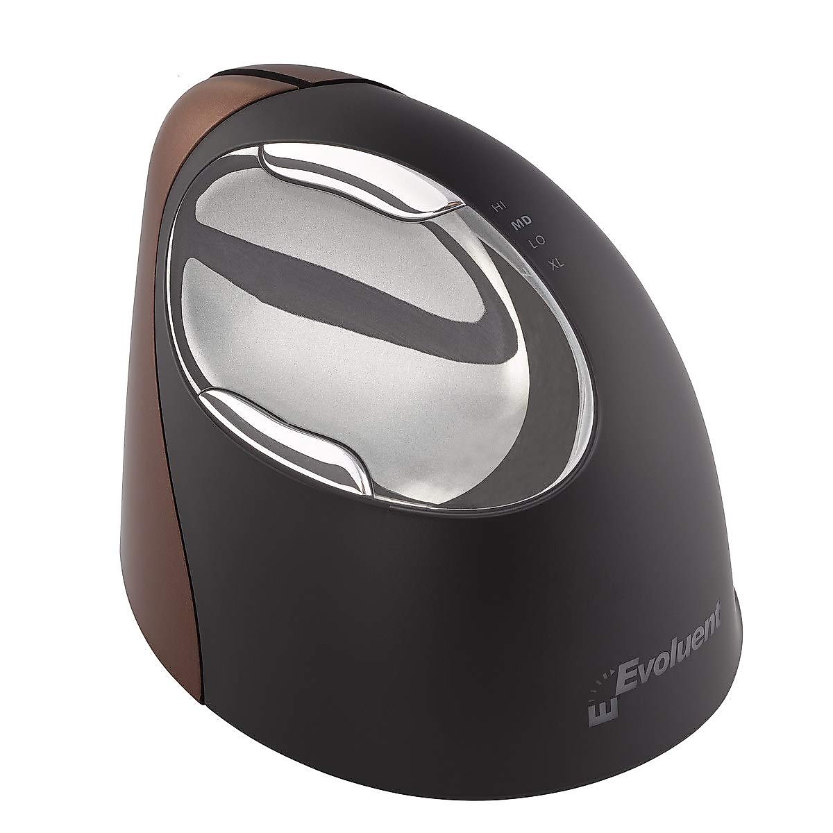 Evoluent VM4SW VerticalMouse 4 Right Hand Ergonomic Mouse with Wireless USB Receiver (Small Size.) The Original VerticalMouse Brand Since 2002. Helps Relieve Wrist Discomfort