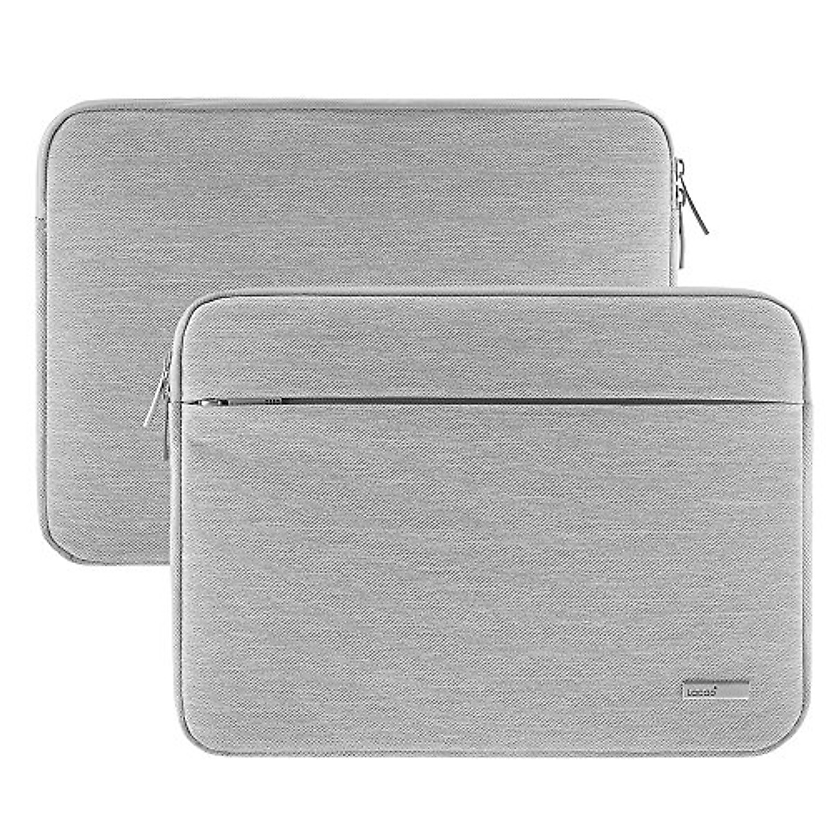 Lacdo 13 inch Laptop Sleeve Case for 13 inch MacBook Air M2 A2681 M1 A2337 A2179 A1932 2018-2022 | 13" New MacBook Pro M2 M1 A2338 A2251 A2289 A2159 A1989 A1706 | 12.9" New iPad Pro Computer Bag, Gray
