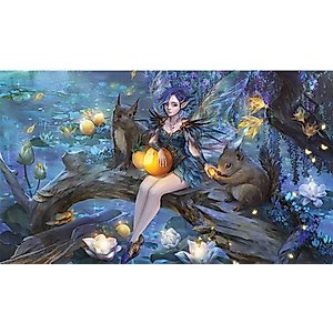 Fantasy North Yuma Velric - Renegade Fairy - TCG Playmat and Mouse Pad - 24 x 14 inches