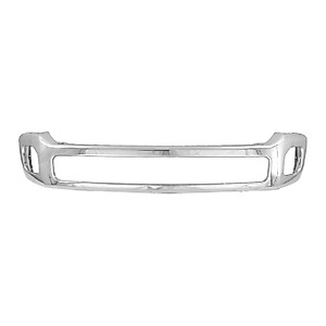MBI AUTO - Chrome, Steel Front Bumper Face Bar for 2011-2016 Ford F-250 F-350 Super Duty W/Out Flares 11-16, FO1002416
