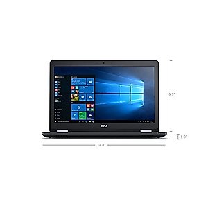 Dell Latitude E5570 Business Laptop Notebook (Intel Quad Core i5-6200U, 8GB Ram, 1TB Hard Drive, HDMI, Camera, WiFi, Numeric Keyboard) Win 10 Pro (Renewed)