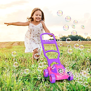 Bubble Lawn Mower for Toddlers