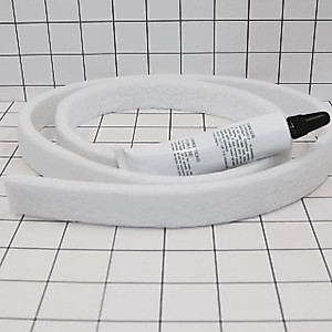 WE09X10014 Dryer Lower Felt Seal with Adhesive