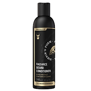 The Beard Struggle - Marksman's Beard Conditioner - Gold Collection, Hoenir's Poem - Nourish, Softens, & Strengthens Beard - Radiance Beard Conditioner for Men (8 Fl oz)