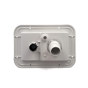 THETFORD RV Camper City/Gravity Water Hatch with Plastic Check Valve Polar White PN 94222