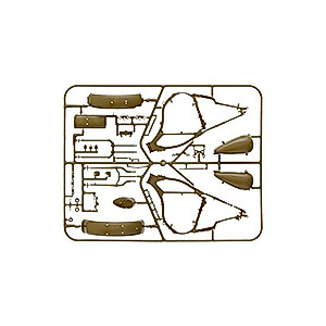 Italeri Harley Davidson WLA 750 WWII Military Motorcycle 1:9 Scale - Plastic Model Kit 7401