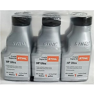 STIHL 0781 313 8002 2.6 Ounce High Performance Ultra 2 Cycle Engine Oil, 6 Pack