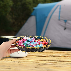 BESPORTBLE Food Storage Basket Picnic Container 6pcs Basket Zero Tray Fries Candy Plate Plastic Food Basket Countertop Fruit Holder