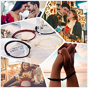Tarsus Valentines Day Gifts for Him, Couples Bracelets, Mutual Attraction Matching Bracelet Couple Gifts for Lovers Boyfriend Girlfriend Women Men His and Her