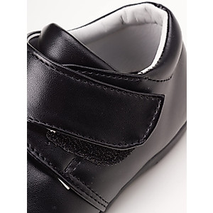 Josmo Boy's Walking Dress Shoe (Infant, Toddler), Size 6 Toddler, Black Strap