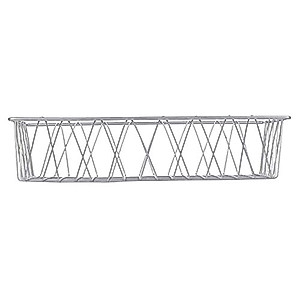 G.E.T. IR-904 18" x 12" Wire Pastry Basket, Iron Powder Coated