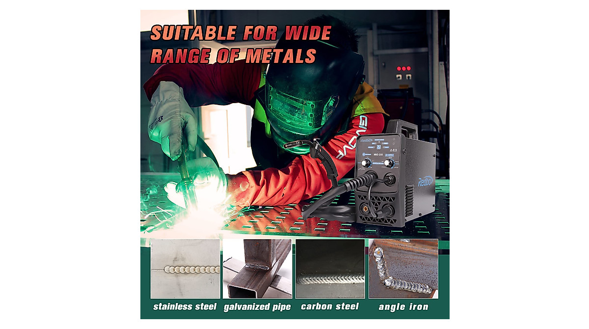 Versatile Redbo MIG-250 4-in-1 Welding Machine
