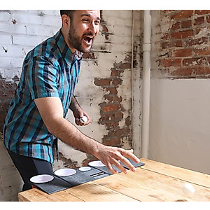 Drop Cup Pong That's On A Roll - Family Friendly Party Game - Adult Party Game