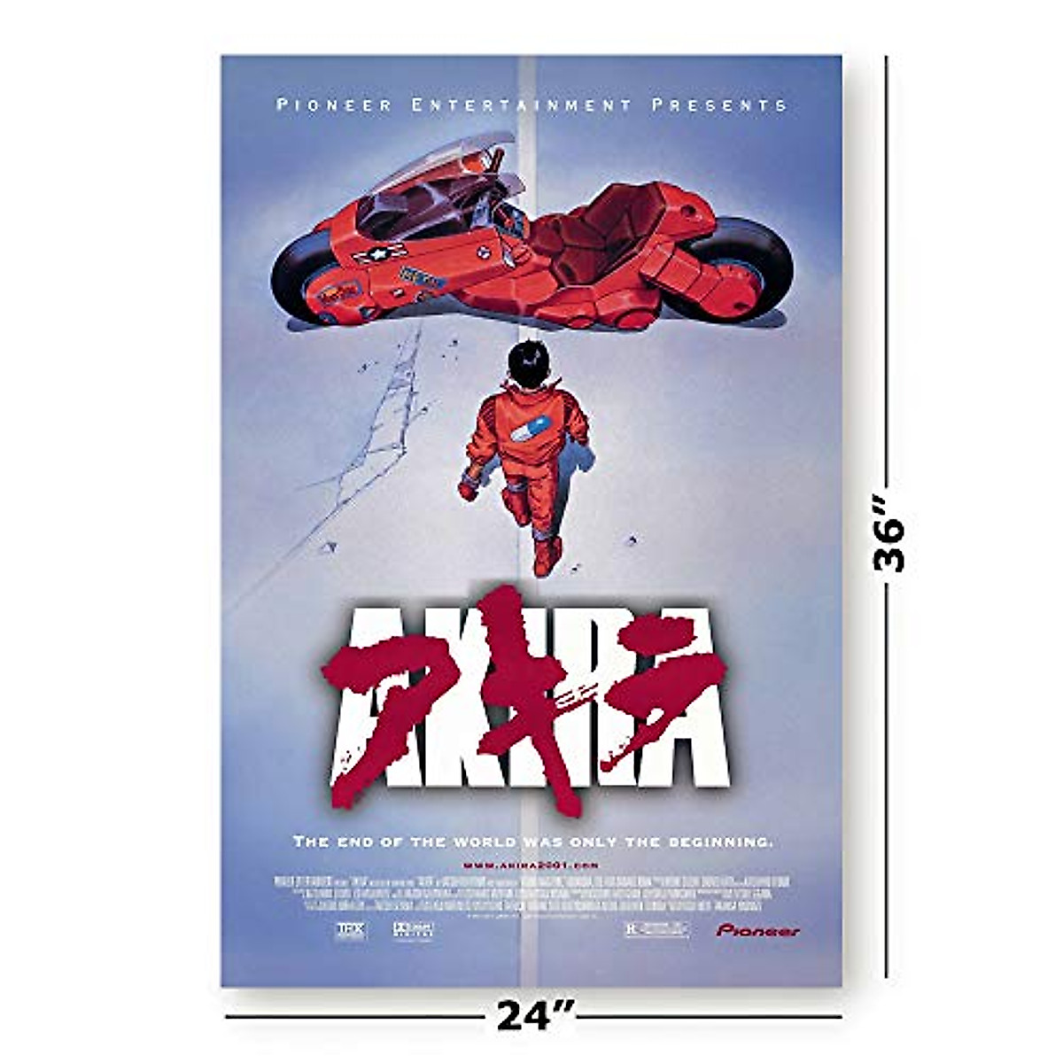 Akira - Movie Poster (2001 Re-Release - Regular Style) (Size: 24 x 36 inches)