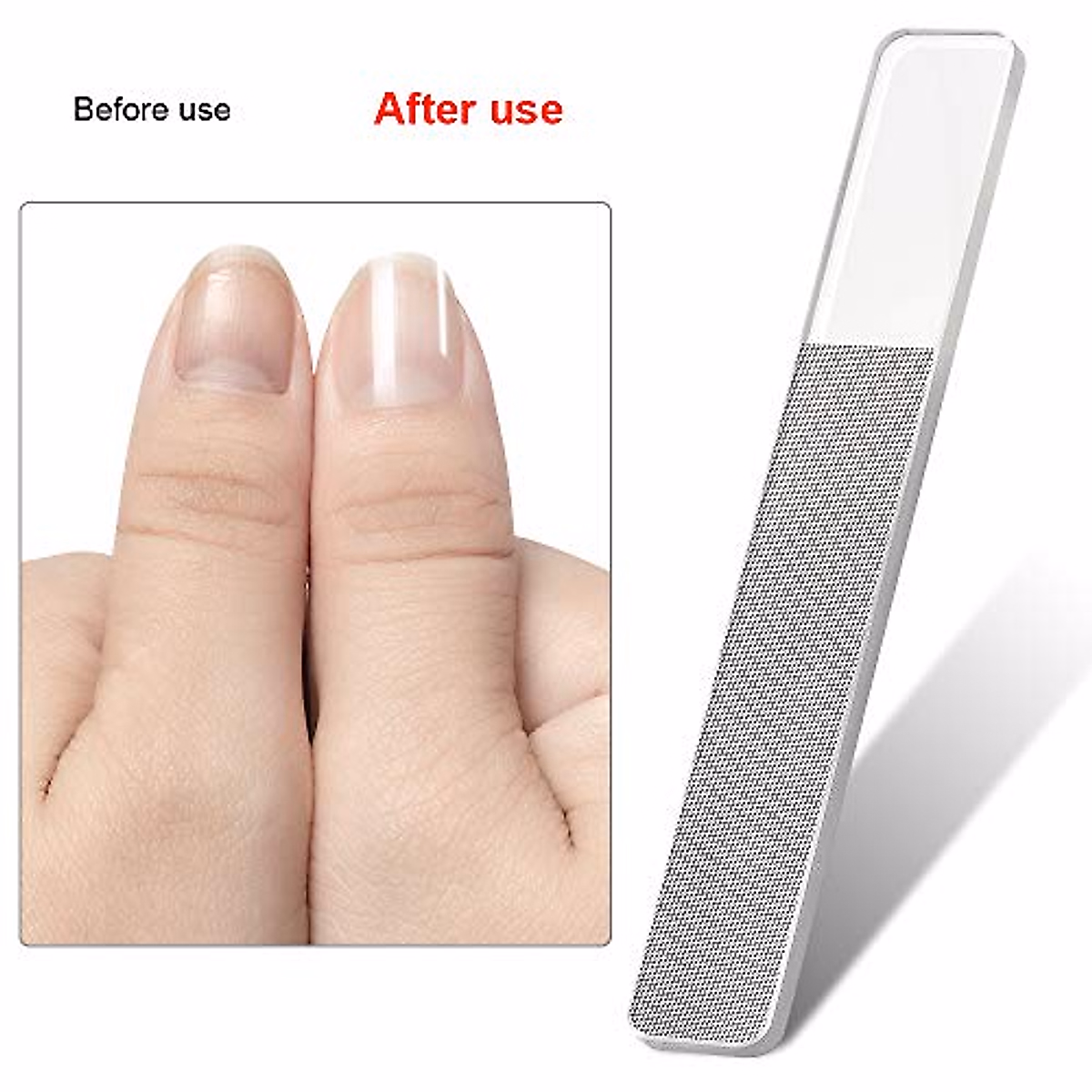 Bcabo Professional 9Pcs Nail Clippers Set, Premium Fingernail Toenail Clipper with Nail File, Toe Nail kit Tool