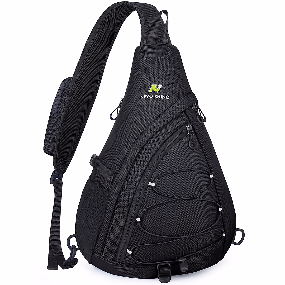 N NEVO RHINO Waterproof Sling Bag Crossbody Sling Backpack,Casual Shoulder Bag for Men,Women Hiking Daypack,Outdoor,Travel