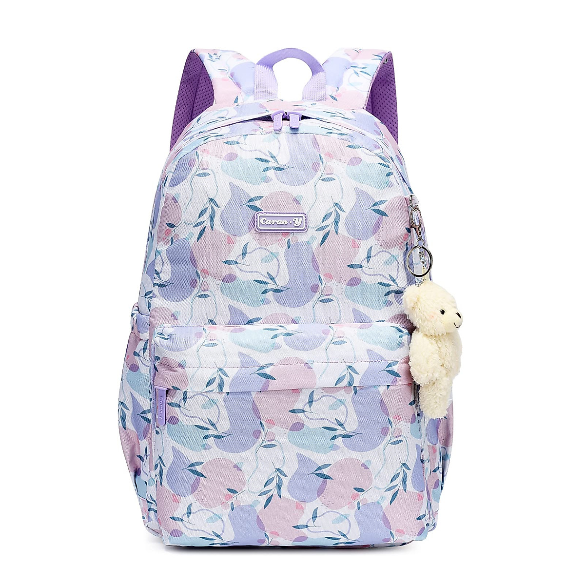 Netlmfg Mini Backpack - Kids Bags for Backpacks School - Bookbag with DIY Cute Pendant - Lightweight Waterproof Back pack with Chest strap- School Bags for Boys Girls(Girl Boy 6+ Years)