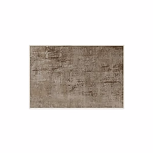 RUGGABLE Washable 2x3 Area Rug, Impasto Natural, Premium Modern Rugs for Living Room, Bedroom, Kitchen, Office, Classroom with Gripper Non Slip Pad