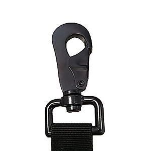 LINE2design Firefighter Glove Strap Heavy Duty with Orange Reflective Trim - Enhance Turnout Gear Bags Safety