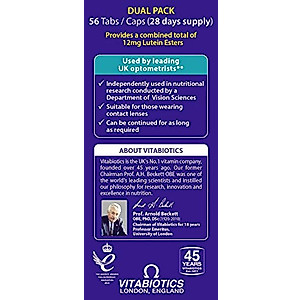 Vitabiotics Visionace Plus Dual Pack 2 X 28 Tablets