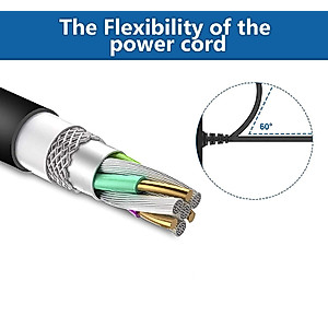 Seagull SE Charger Seagull 600 Power Cord Compatible with AIPER Seagull SE 600,Seagull 1000 HJ1103J Cordless Robotic Pool Cleaner Charger Cable
