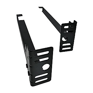 Tech Team Bed Frame Extension Set, Extend a Metal Bedframe to Meet a Headboard or Footboard, 2 Pieces, Hardware Included