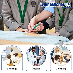 HINGONS Injection Training Pad Model, Simulated Human Skin Injection Practice with Dermatoglyph and Veins for Doctor, Nurse, Medical Student Teaching, Training and Practice