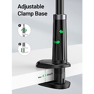 UGREEN Arm, Gooseneck, Swivel Tablet Stand for Apple iPad Pro, iPhone 6