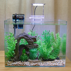 Penn-Plax Cascade 100 Power Filter – Hang-On Filter with Quad Filtration – Great for Freshwater and Saltwater Setups