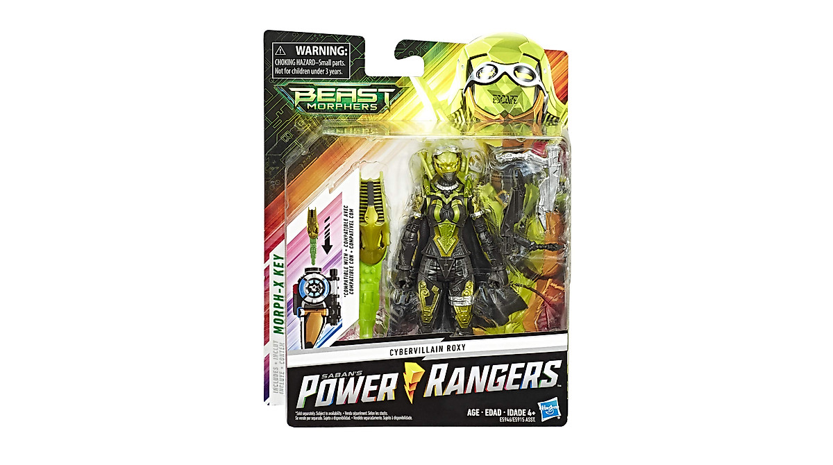 Power Rangers Beast Morphers Roxy Action Figure - 6-inch Collectible Toy