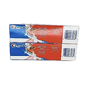 Crest Plus Complete + Whitening Cinnamon Rush Expressions 5.4 oz 2 Boxes